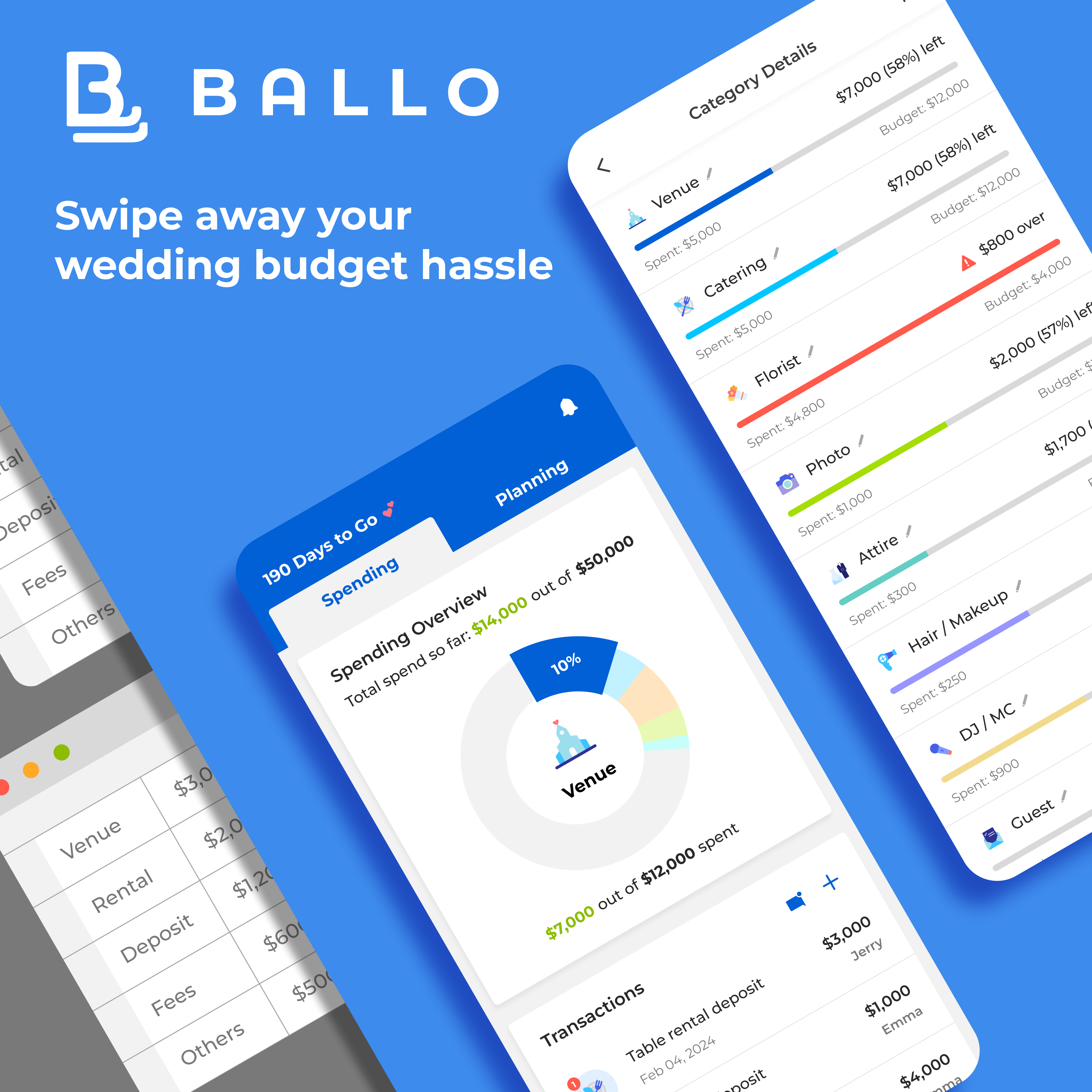 The Simplest Wedding Planning & Budgeting App | Ballo